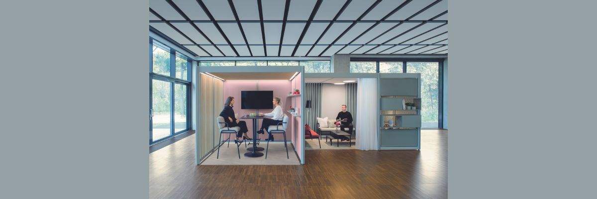 Bene: POINTS - freistehend, modular, raumbildend