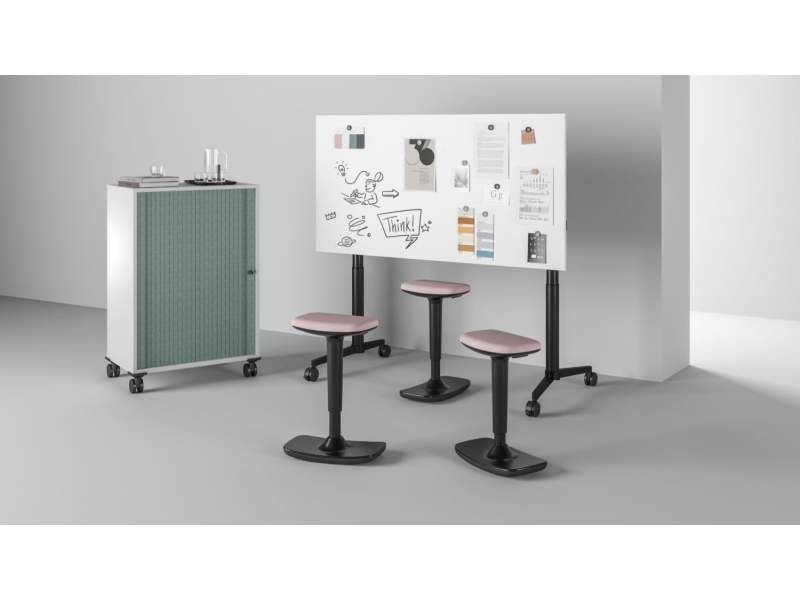 Assmann Büromöbel Sitzhocker Consento | Bari | Schreibtischhocker ...