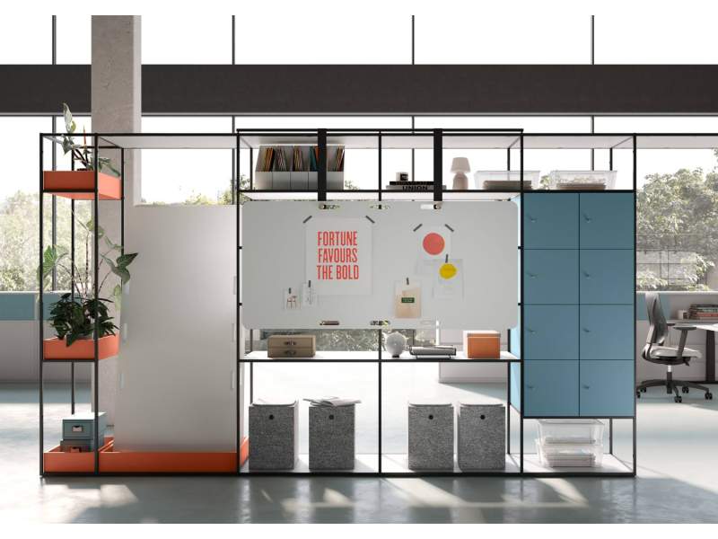 Palmberg P5 Regalsystem | Modulare Büromöbelsysteme | officebase.ch
