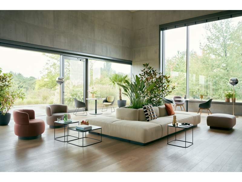 Sedus se:living Plant Bench | Lounge Insel | officebase.ch