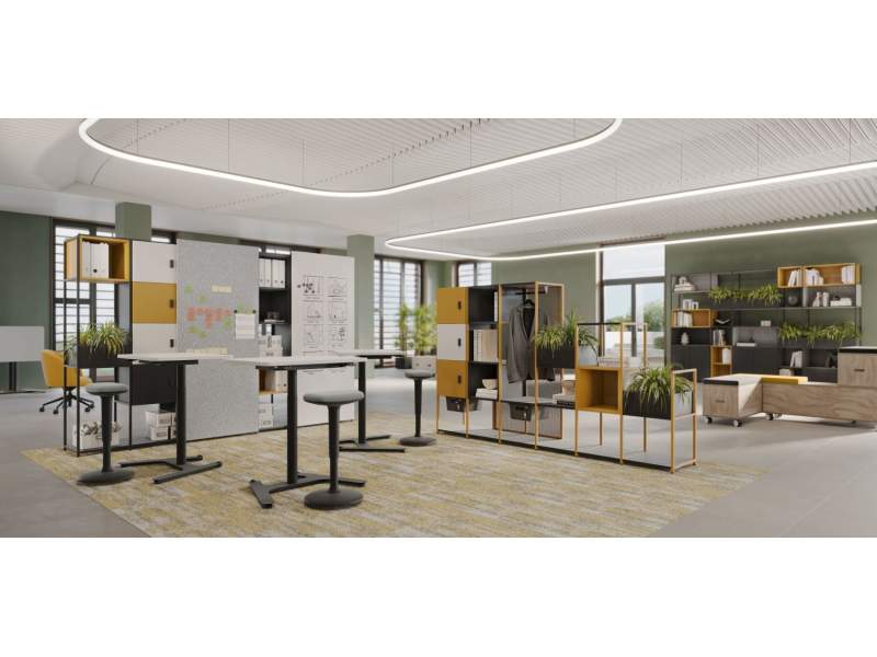 König + Neurath ACTA.PRO Regalsystem | Modulare Büromöbelsysteme ...