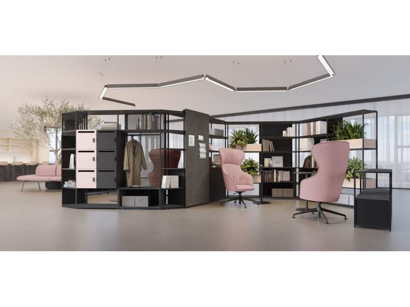 König + Neurath ACTA.PRO Regalsystem | Modulare Büromöbelsysteme ...