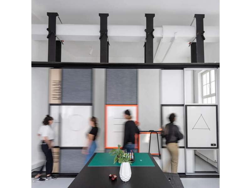 Westermann Trennwand Raumteiler - flomo wall | Trennwand & Büro Raumteiler | officebase.ch