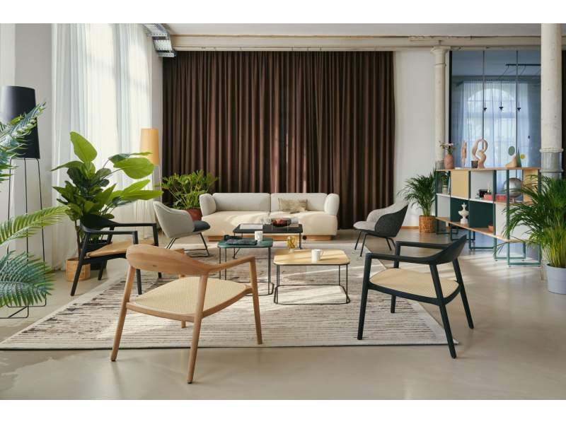 Sedus se:cafe wooden lounge chair | Loungesessel | officebase.de