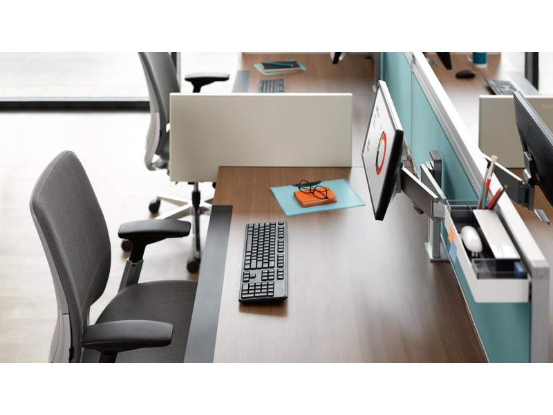 Steelcase Divisio Seitenblende | Schreibtisch Sichtschutz ...