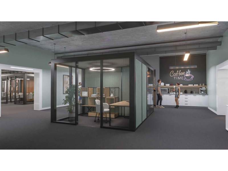 TSW Kummer System-Cube | Abgeschirmte Raumelemente | officebase.de