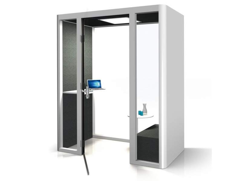 König + Neurath Akustik Kabine QUIET.BOX Duo | Wartezimmer Möbel ...