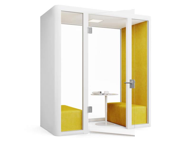 König + Neurath Akustik Kabine QUIET.BOX Duo | Wartezimmer Möbel ...