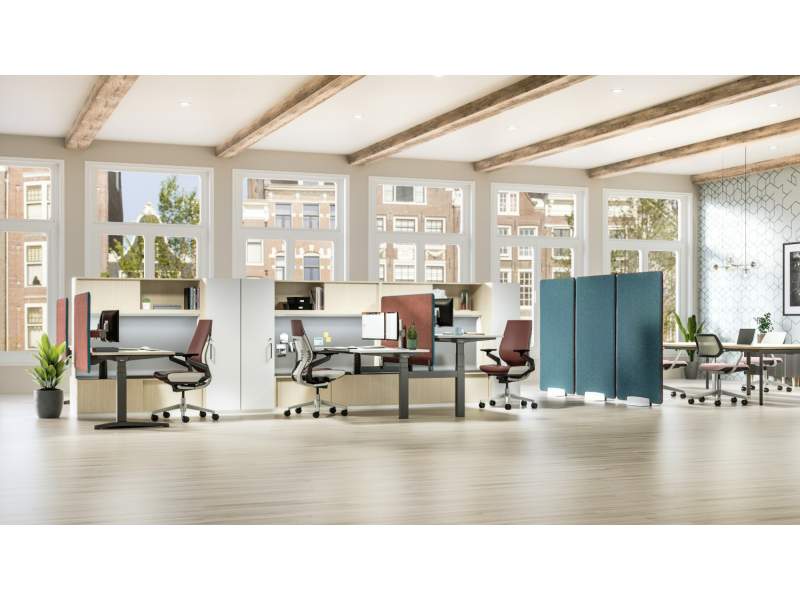 Steelcase Divisio Acoustic Screen Freistehender | Mobile Stellwände ...