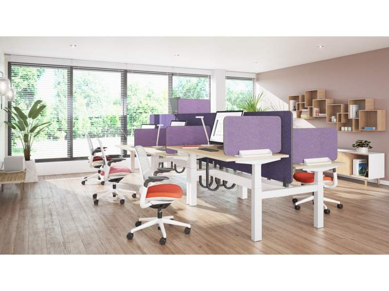 Steelcase Divisio Akustik Lateral Screen | Schreibtisch Sichtschutz ...