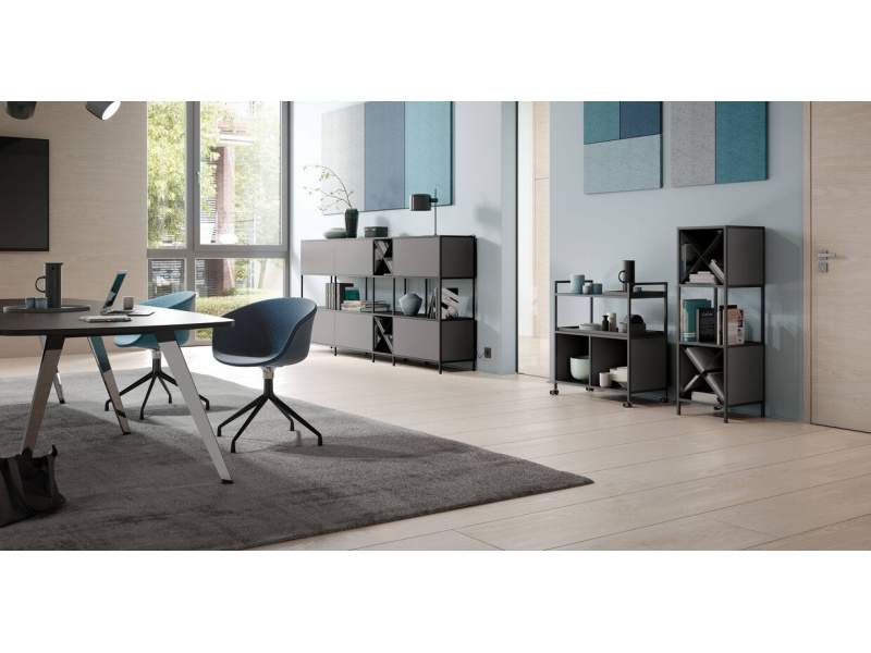 Palmberg Regalsystem P4 | Modulare Büromöbelsysteme | officebase.ch
