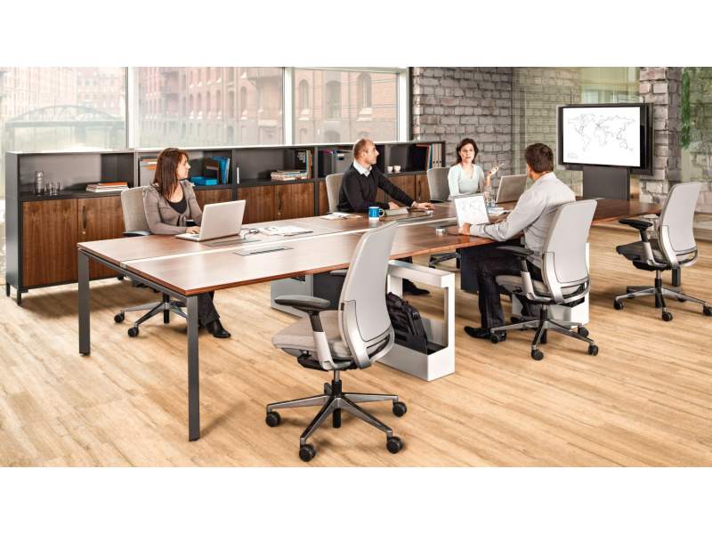 Steelcase FrameOne Bench | Team-Tische online | officebase.ch