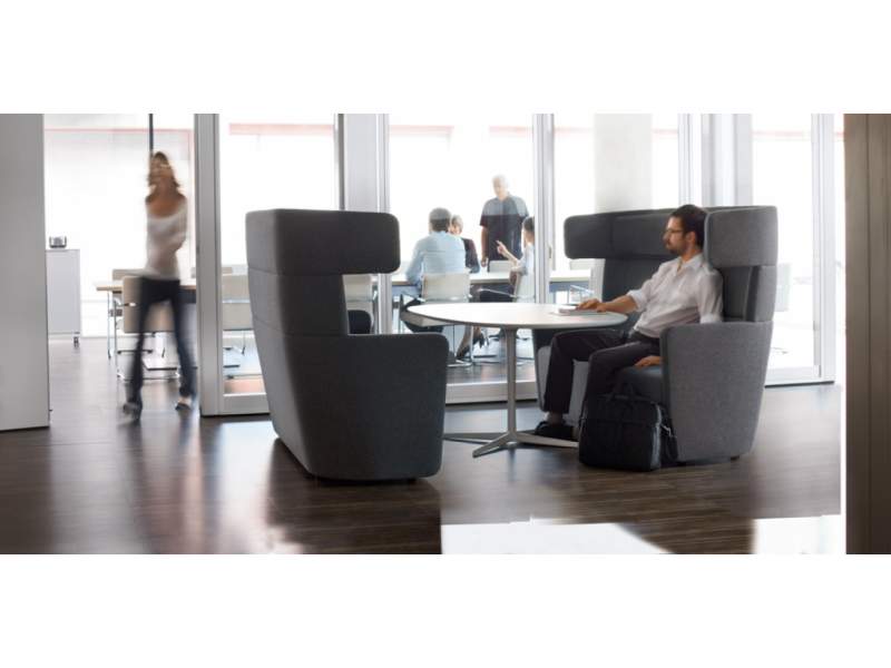 Bene PARCS Wing Sofa | Lounge Sofa online | officebase.ch