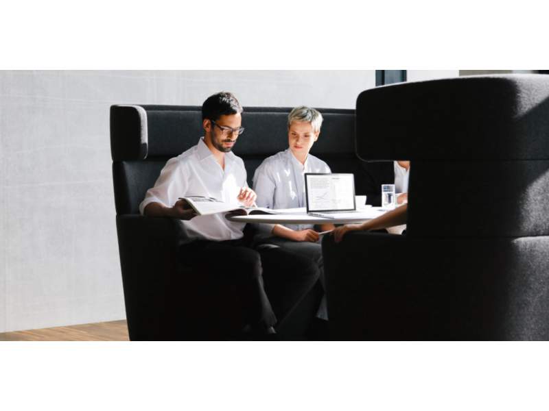 Bene PARCS Wing Sofa | Lounge Sofa online | officebase.ch