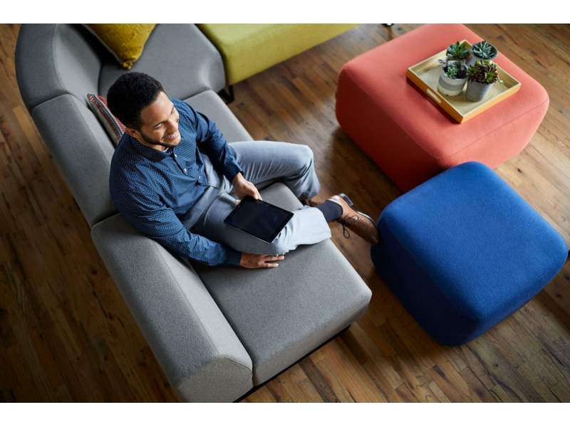 HAWORTH Riverbend & Pebble | Wartezimmer Möbel | officebase.ch