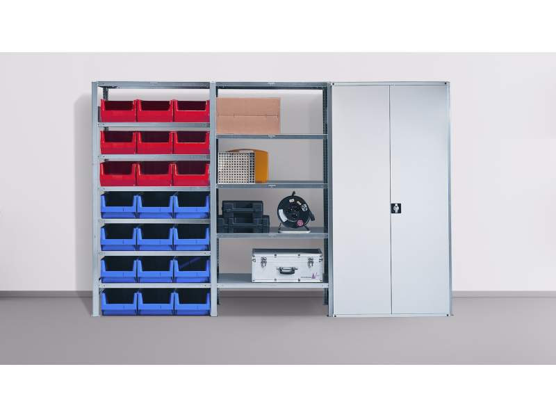 mauser Objektregale für Büro / Archiv / Museum / Bibliothek quickfit mk ...