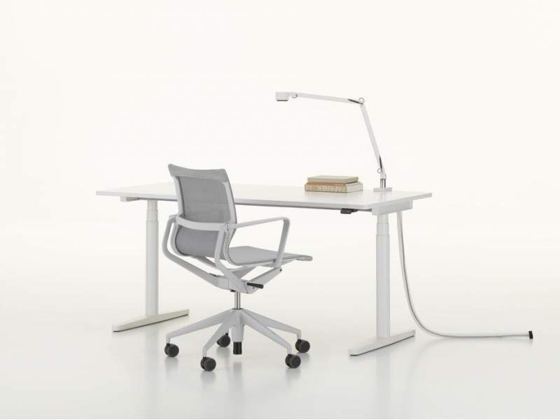 vitra Tyde 2 Workstations Einzeltisch | Bürotische / Büro Schreibtische ...
