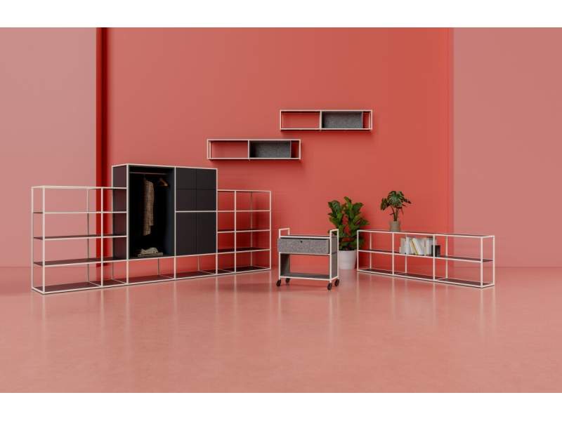 Palmberg P5 Regalsystem | Modulare Büromöbelsysteme | officebase.ch