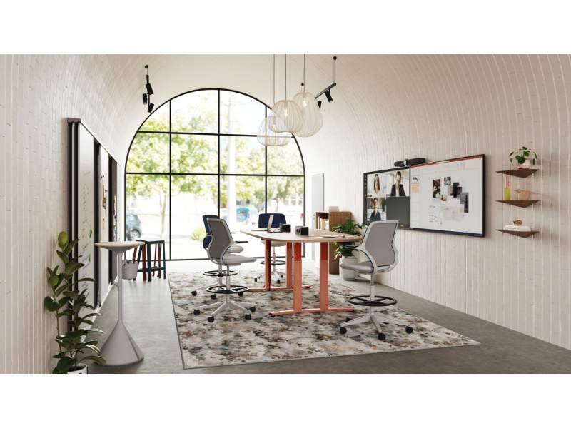 Steelcase Migration SE hohenverstellbarer Besprechungstisch ...