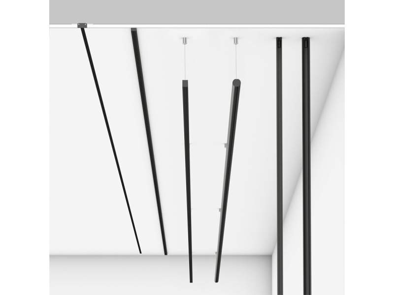 XAL Move it 10 suspended system | Pendelleuchten | officebase.ch
