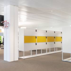 Lockerschränke | Schliessfächer im Büro | officebase.ch