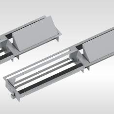 BACHMANN CONI DUO | Kabeldurchlässe / Tischausschnitte | officebase.ch